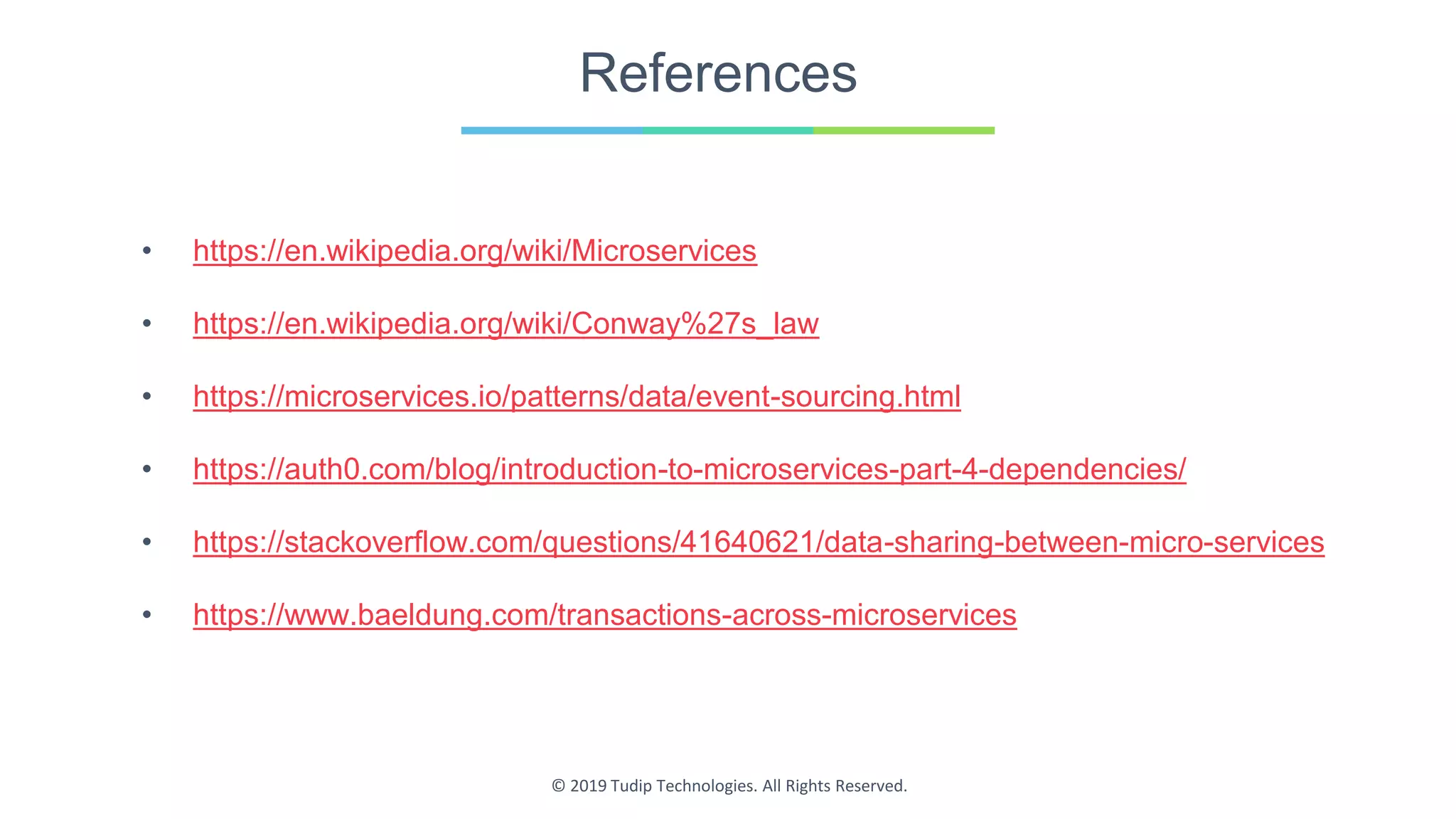 Nasscom Presentation Microservices Database Architecture By Tudip Ppt