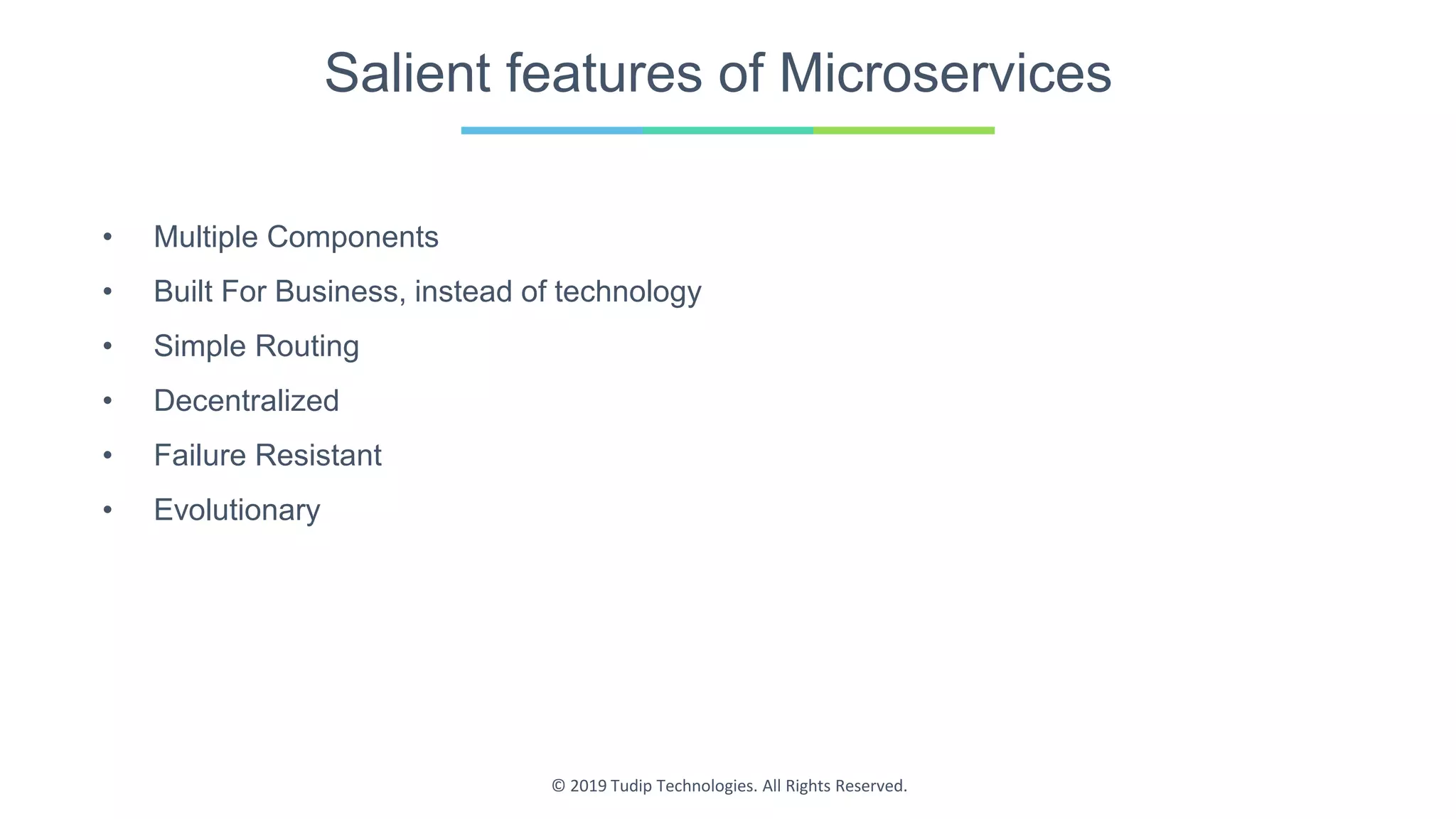 Nasscom Presentation Microservices Database Architecture By Tudip | PPT