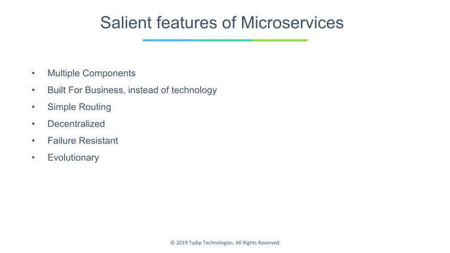 Nasscom Presentation Microservices Database Architecture By Tudip Ppt