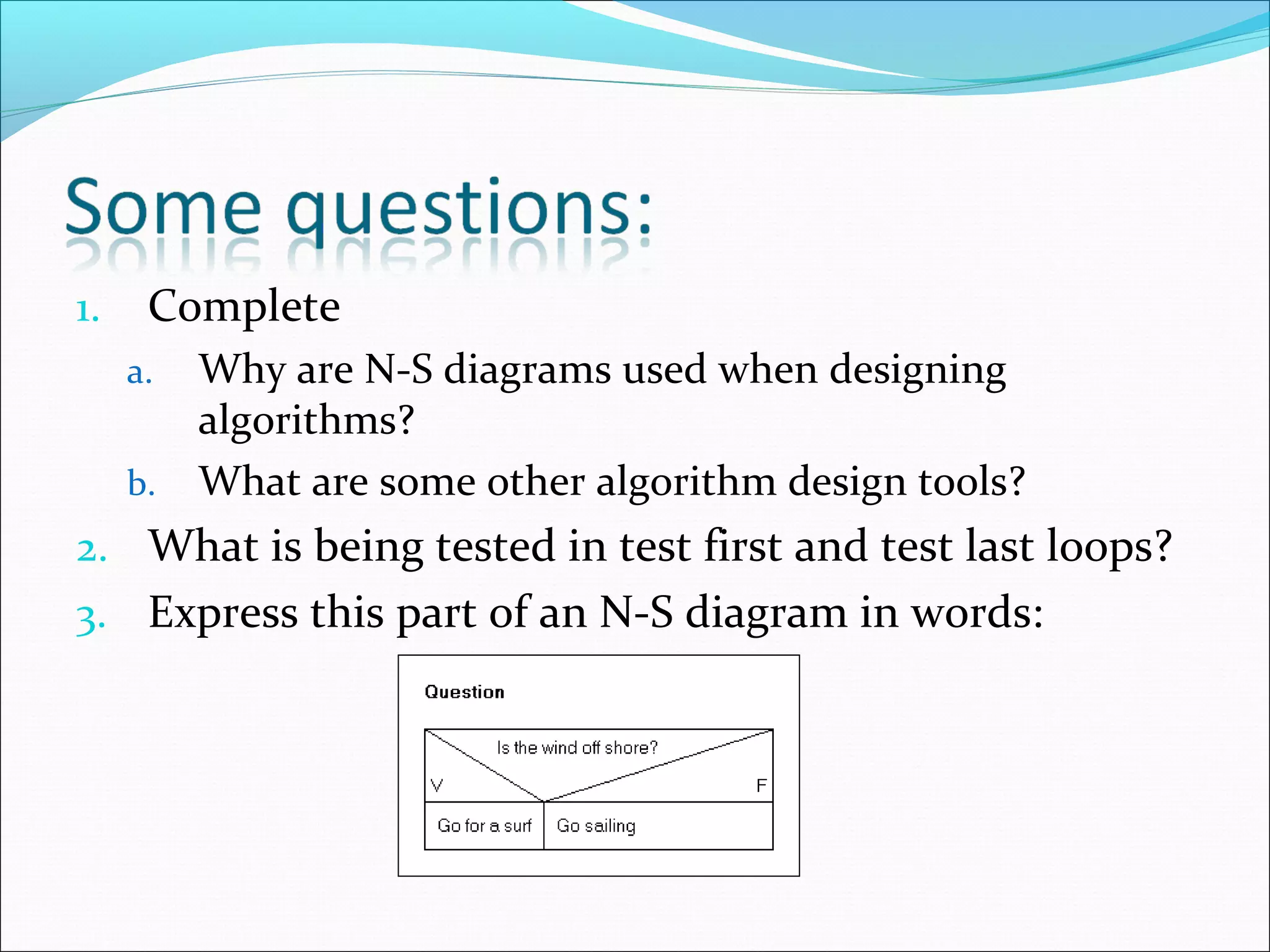Nassi shneiderman diagrams | PPT