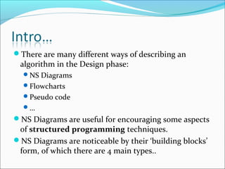 Nassi shneiderman diagrams | PPT