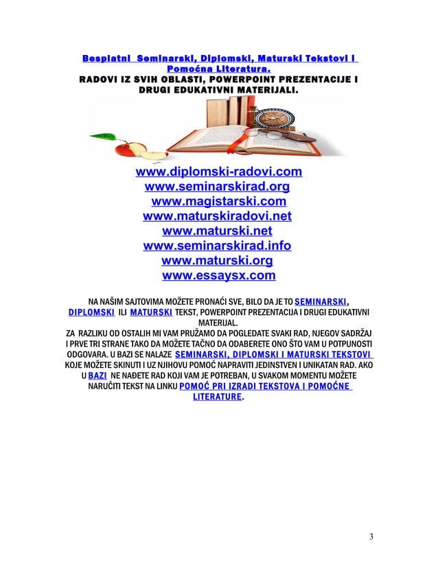 Nastanak i karakteristike informatickog drustva | DOC