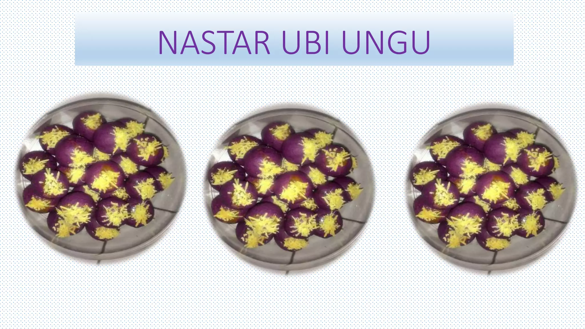 Nastar ubi ungu | PPTX