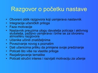 Nastavne metode u informatici / računalstvu | PPT