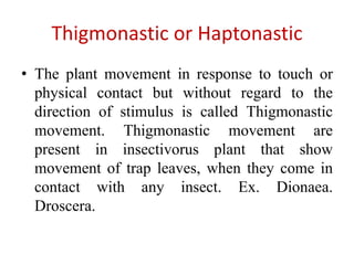 Nastic movment | PPTX