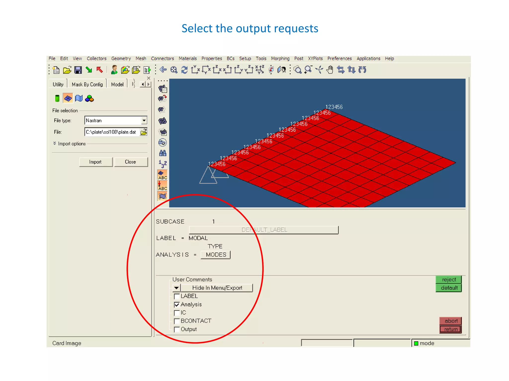 Nastran sol103 | PPT