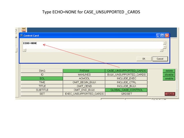 Nastran sol103 | PPT | Computing | Technology & Computing