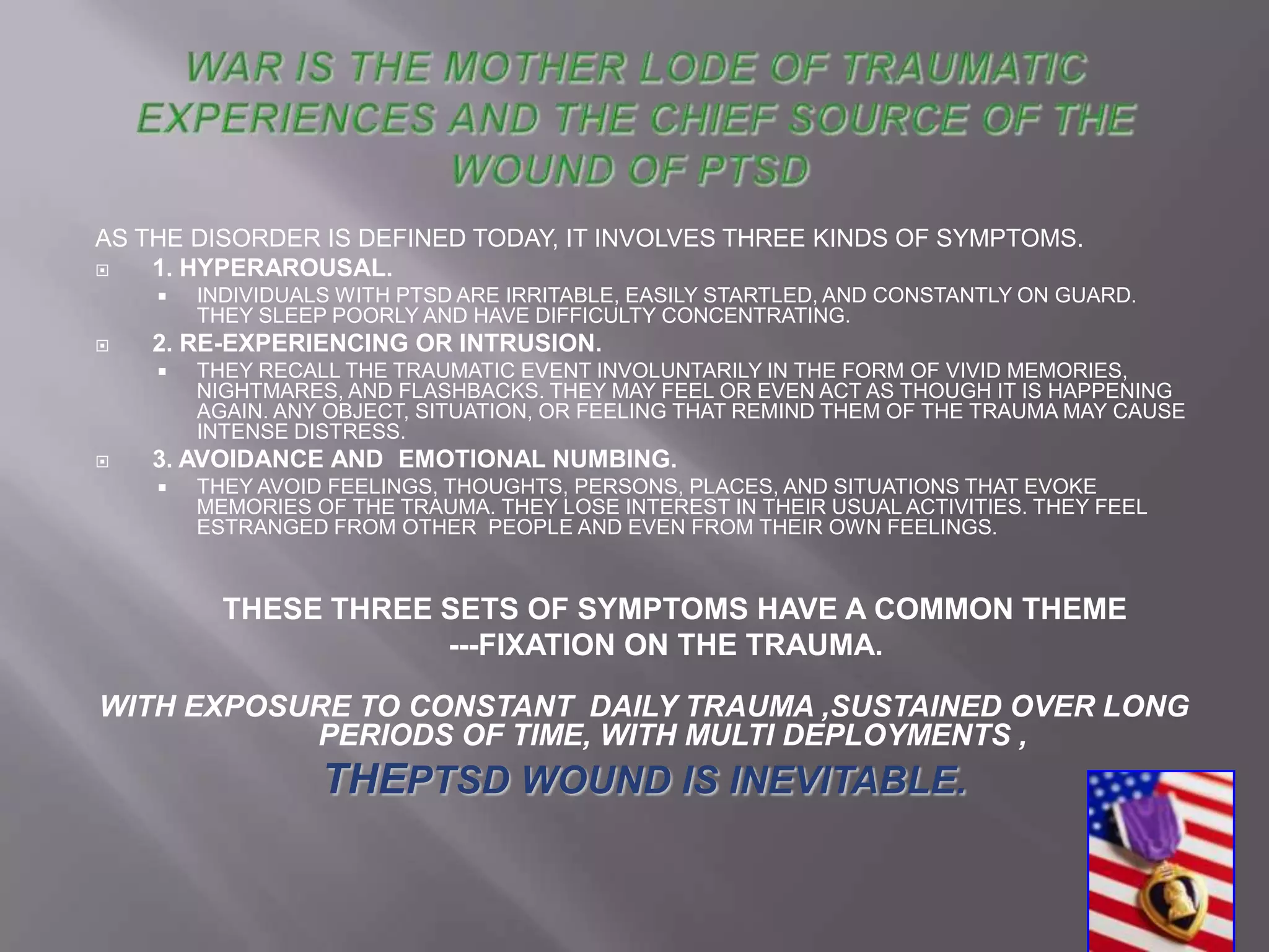 PTSD Presentation | PPTX