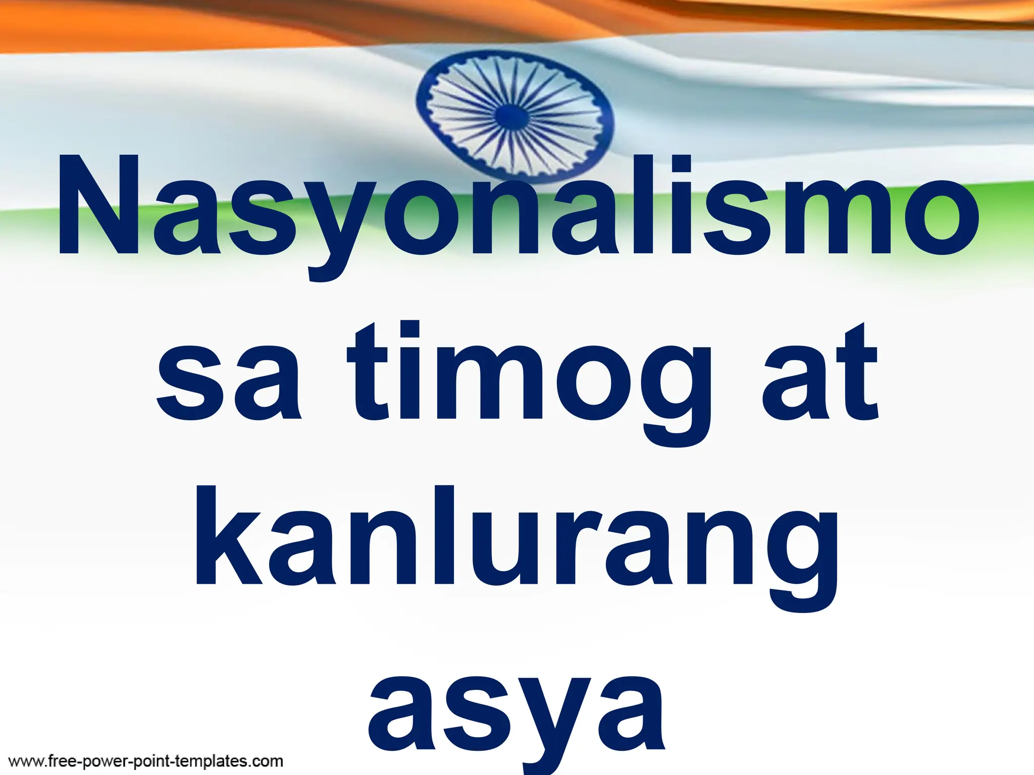 NASYONALISMO Araling Panlipunan Grade 7- | PPT