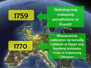 Nasyonalismo sa kanlurang asya - reports - quarter 3 - grade 8 | PPTX