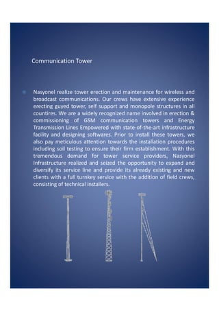 Nasyonel Telecommunication Company Profile | PDF