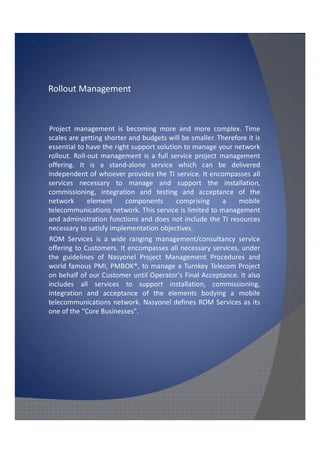 Nasyonel Telecommunication Company Profile | PDF