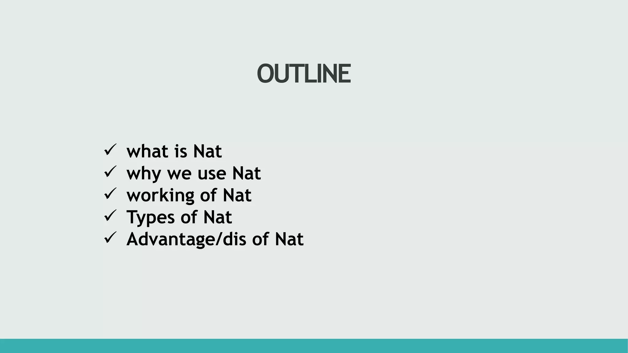 Nat | PPTX