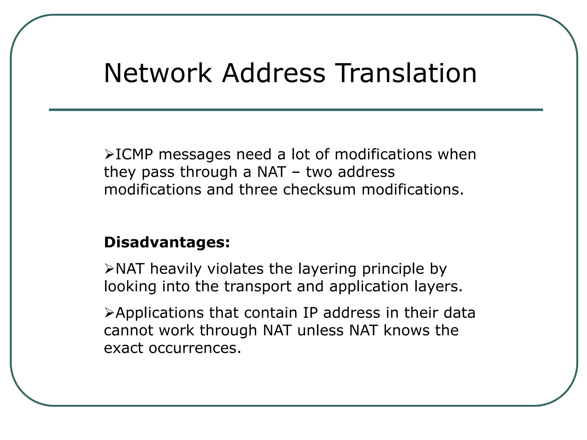 Presentation on NAT (Network Address Translation) | PPT