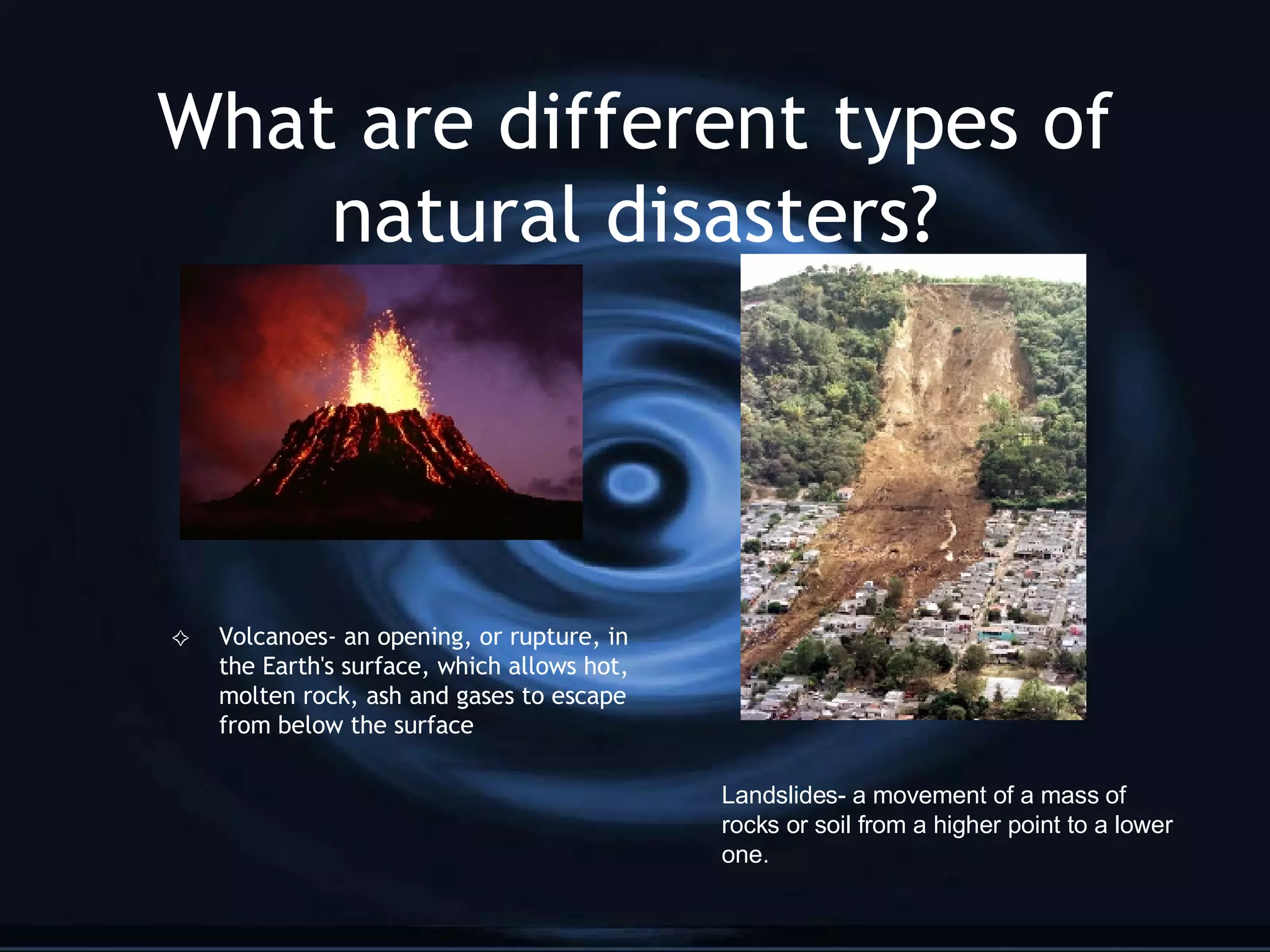 Nat Dis Pp | PPT | Geology | Science