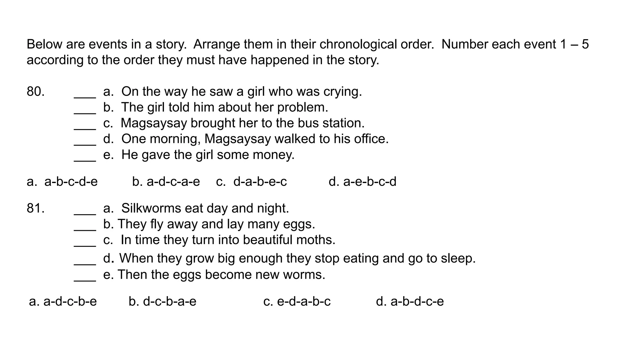 Nat 6 reviewer english | PPTX