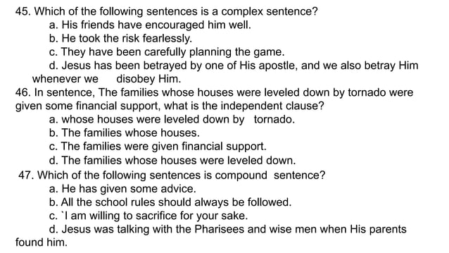 Nat 6 reviewer english | PPTX