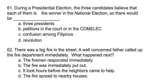 Nat 6 reviewer english | PPTX