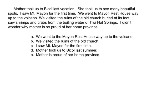 Nat 6 reviewer english | PPTX