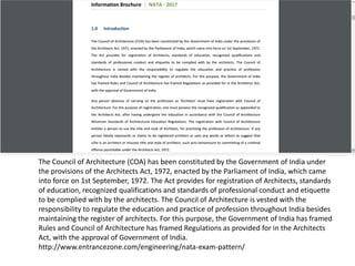 Nata 2017 complete details | PPT