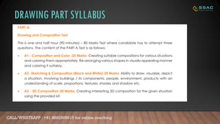 NATA 2024 SYLLABUS, full syllabus explained in detail | PDF