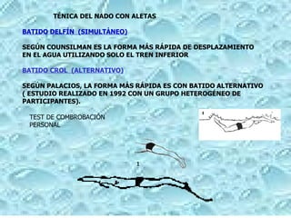 Natación con aletas | PPT
