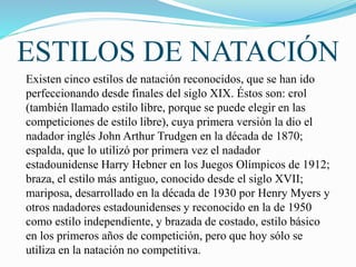 NATACIÓN | PPTX