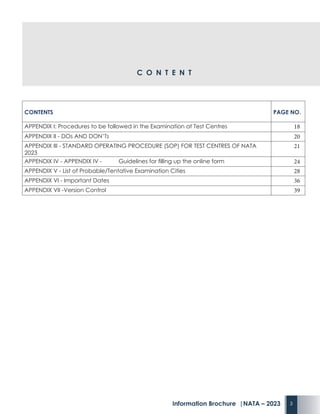 NATA syllabus in Bangalore | PDF