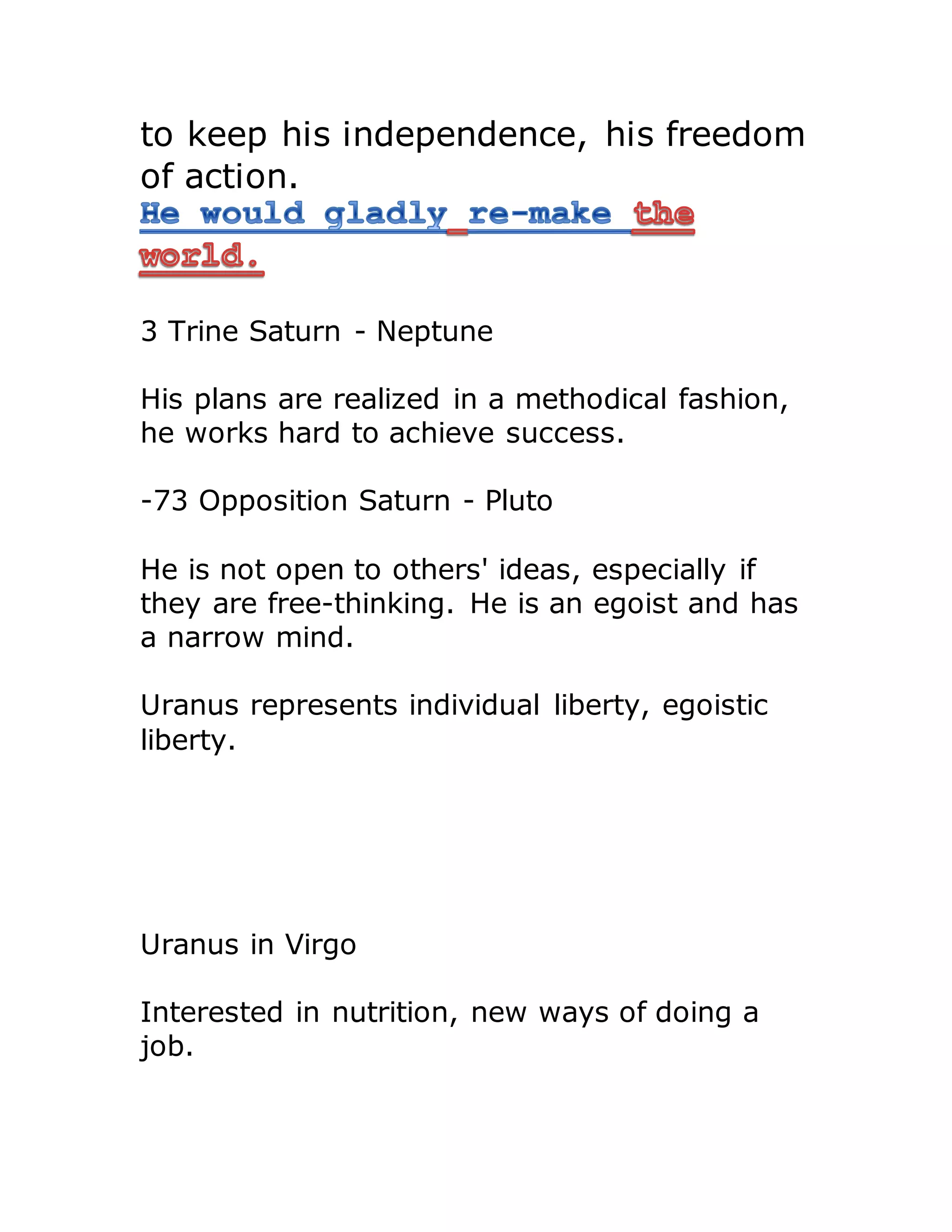 Natal chart report cafe astrology . | DOCX