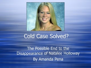 Natalee Holloway | PPT