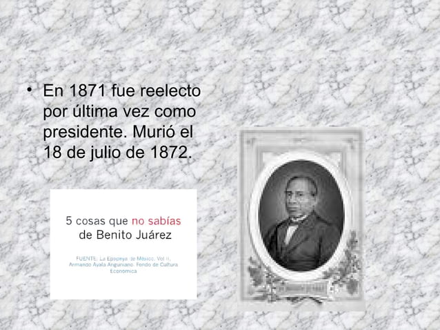 Natalicio De Benito Juarez | PPT