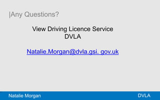 Accessing Driver Data | Natalie Morgan | October 2014 | PPTX