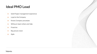 Nataliia Bichan: PMO-lead and PMO associate profiles (UA) | PPT