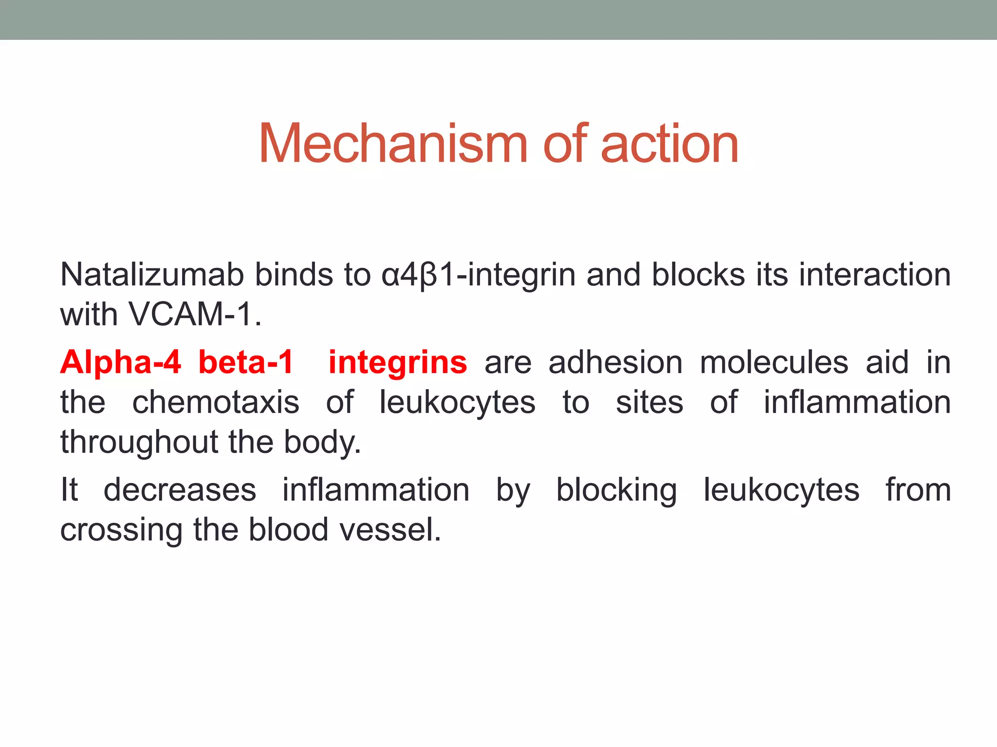Natalizumab | PPTX