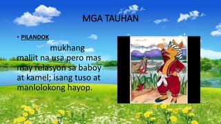 NATALO RIN SI PILANDOK PPT.pptx