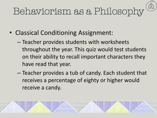 Behaviorism | PPTX