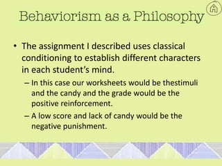 Behaviorism | PPTX