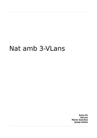 Nat amb 3-Vlans | PDF