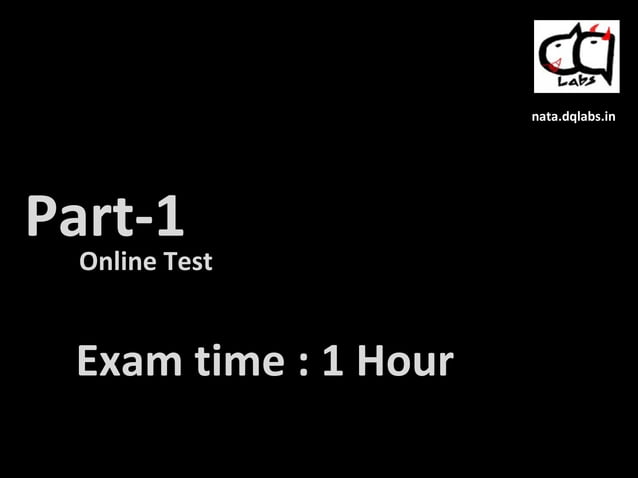 Nata pattern 2011 | PPT