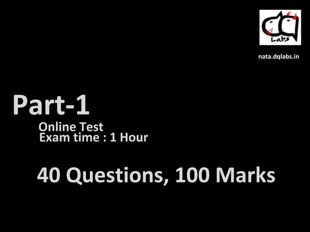 Nata pattern 2011 | PPT