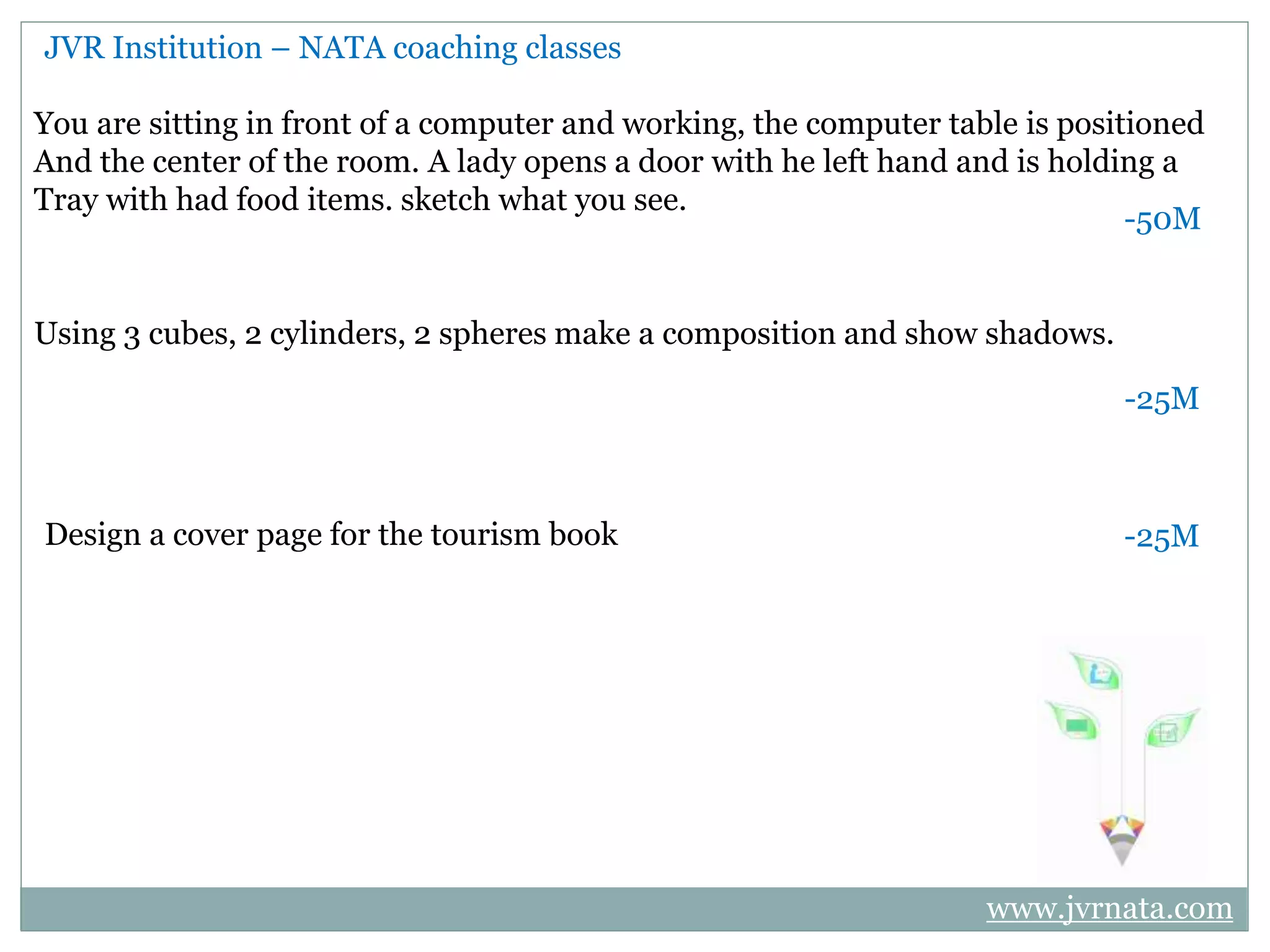 Nata sample papers | PPTX