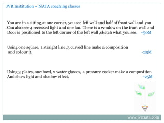 Nata sample papers | PPTX