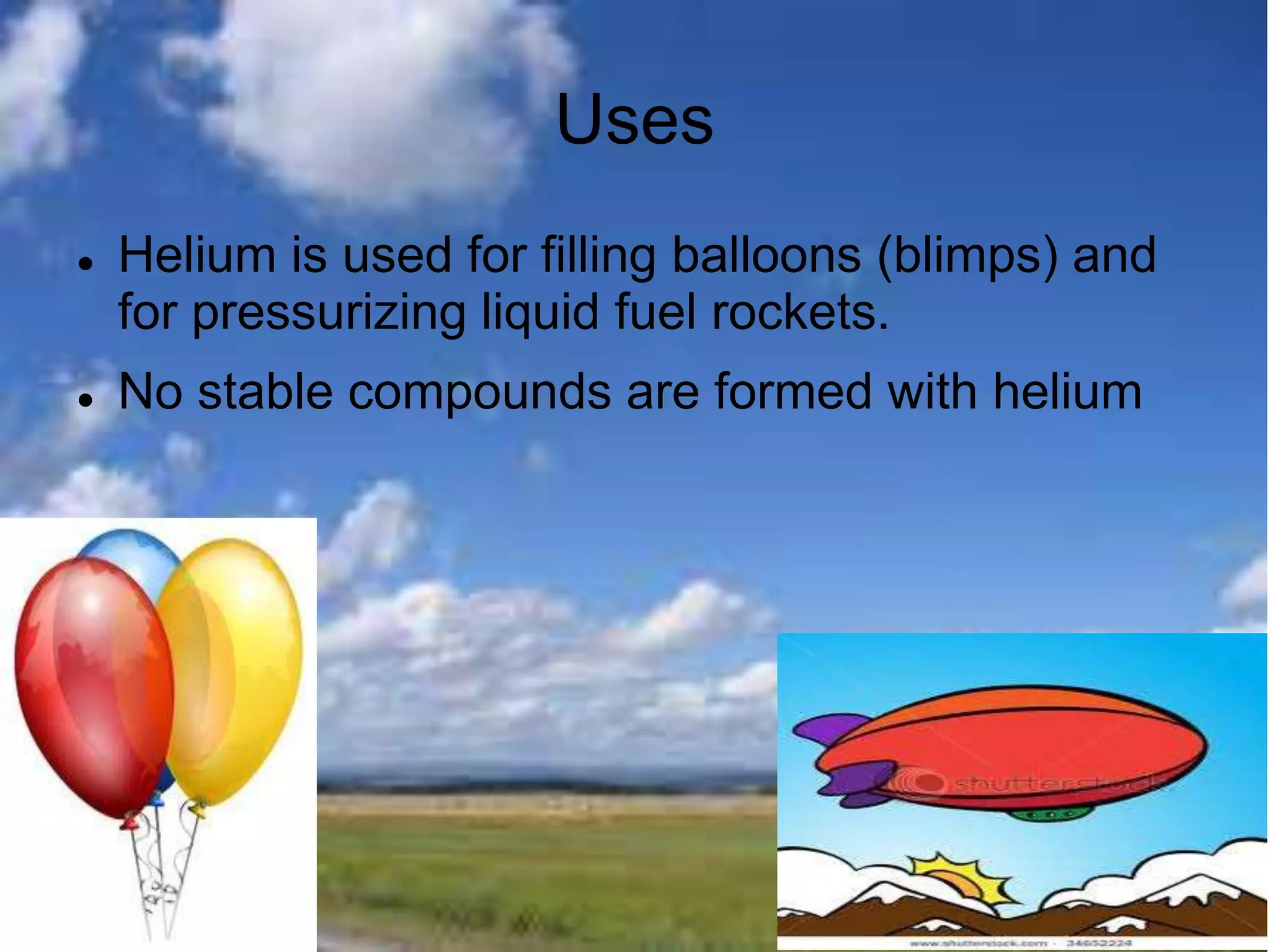 Helium (Natasha Lashley) | PPTX | Chemistry | Science