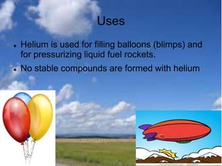 Helium (Natasha Lashley) | PPTX | Chemistry | Science
