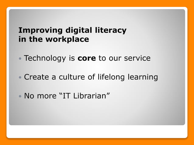 IT Staff skills training at YPRL - Natasha Savic and Cory Greenwood | PPT