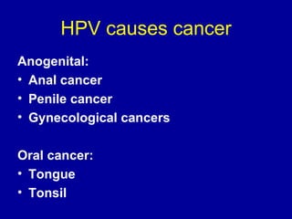 HPV: What is it? What does it do? | PPT