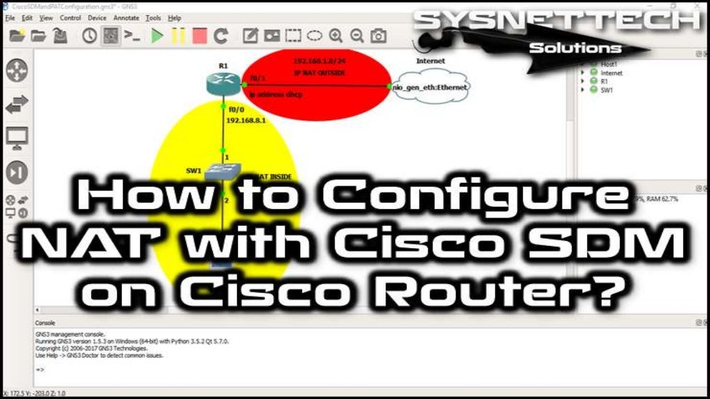 NAT Configuration Example on Cisco Router | Cisco Router NAT PAT NAT Configuration Example on Cisco Router | Cisco Router NAT PAT