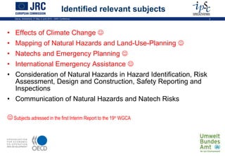 Natech risk reduction: Status in OECD Member Countries | PPT