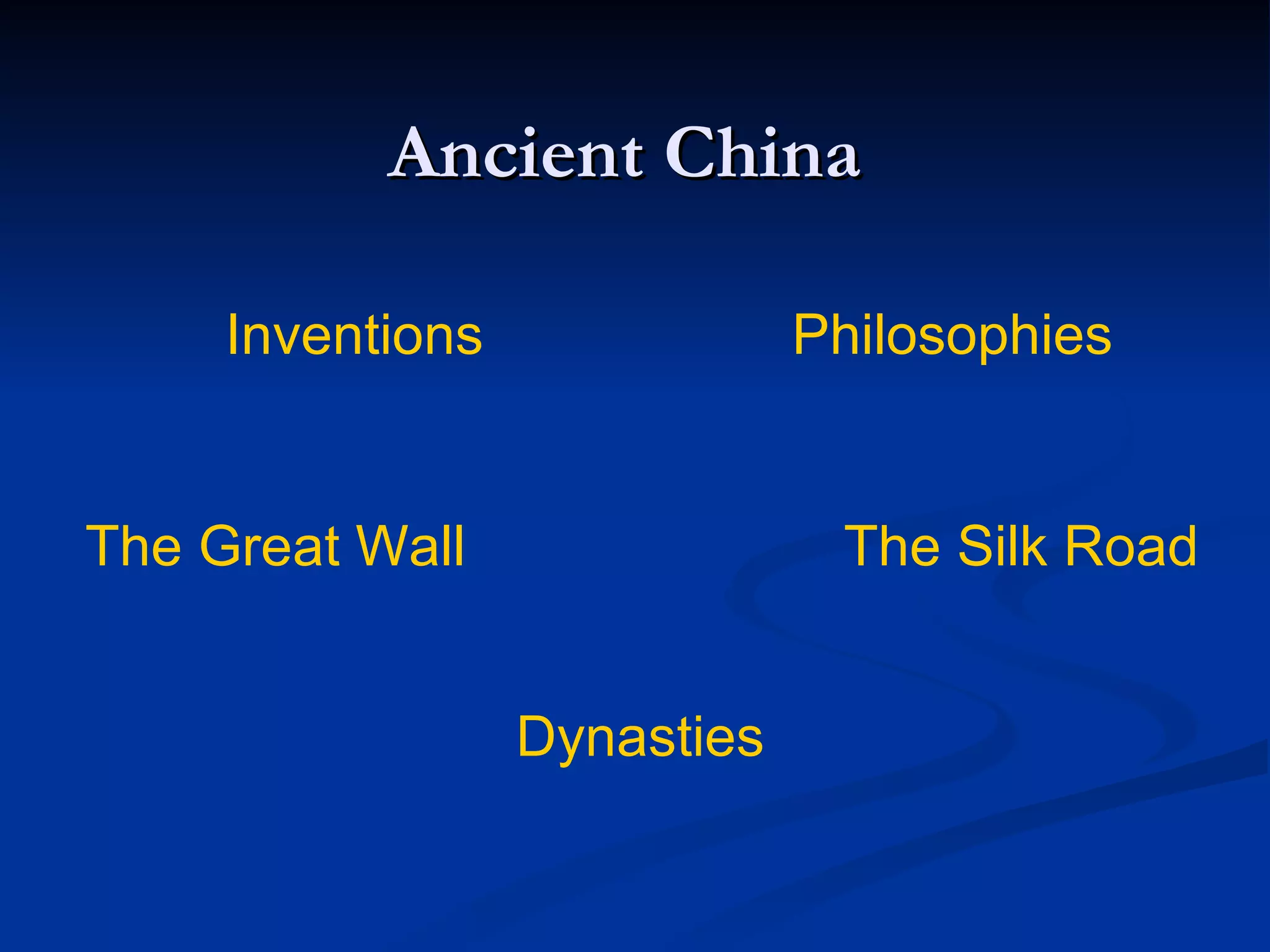Ancient China 6th Grade | PPT