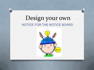 How to write a notice on a notice board (Communication students at FET ...